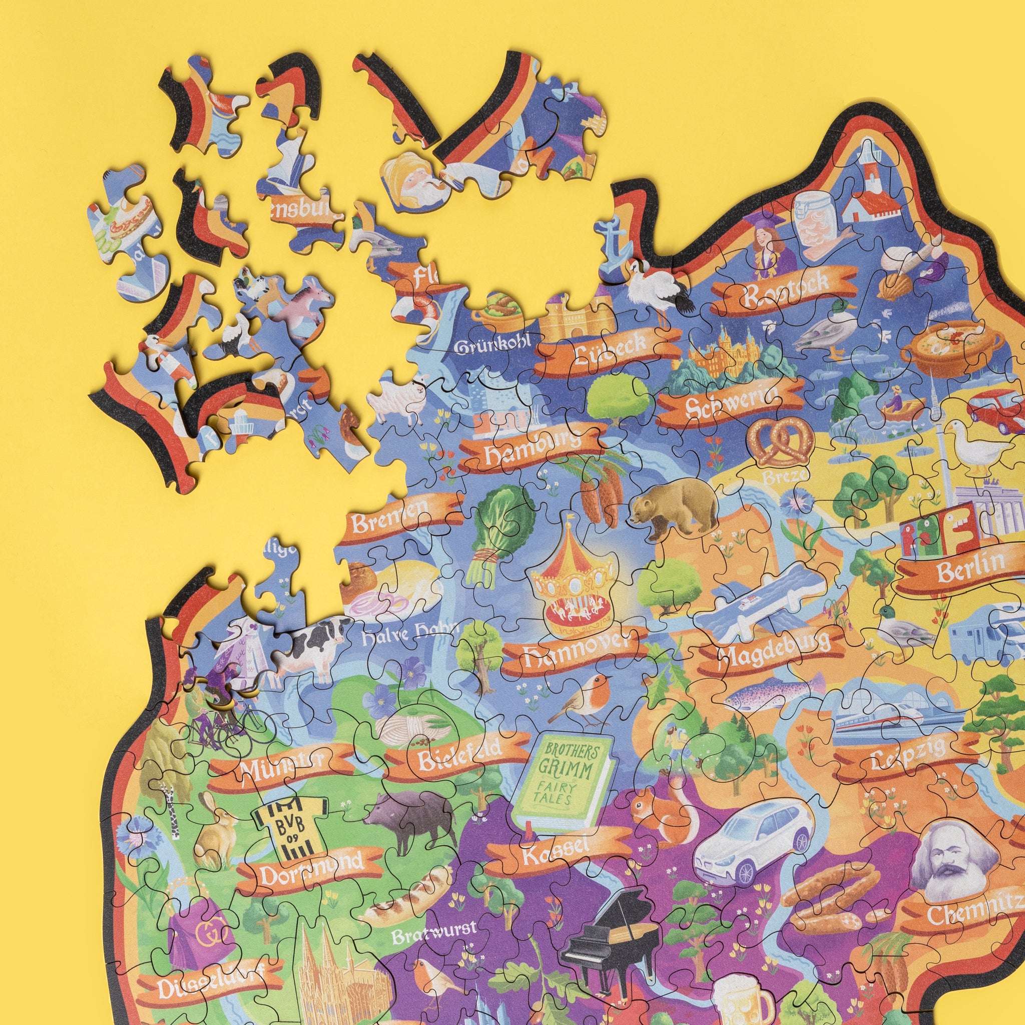 Germany Map Puzzle – ToyBox